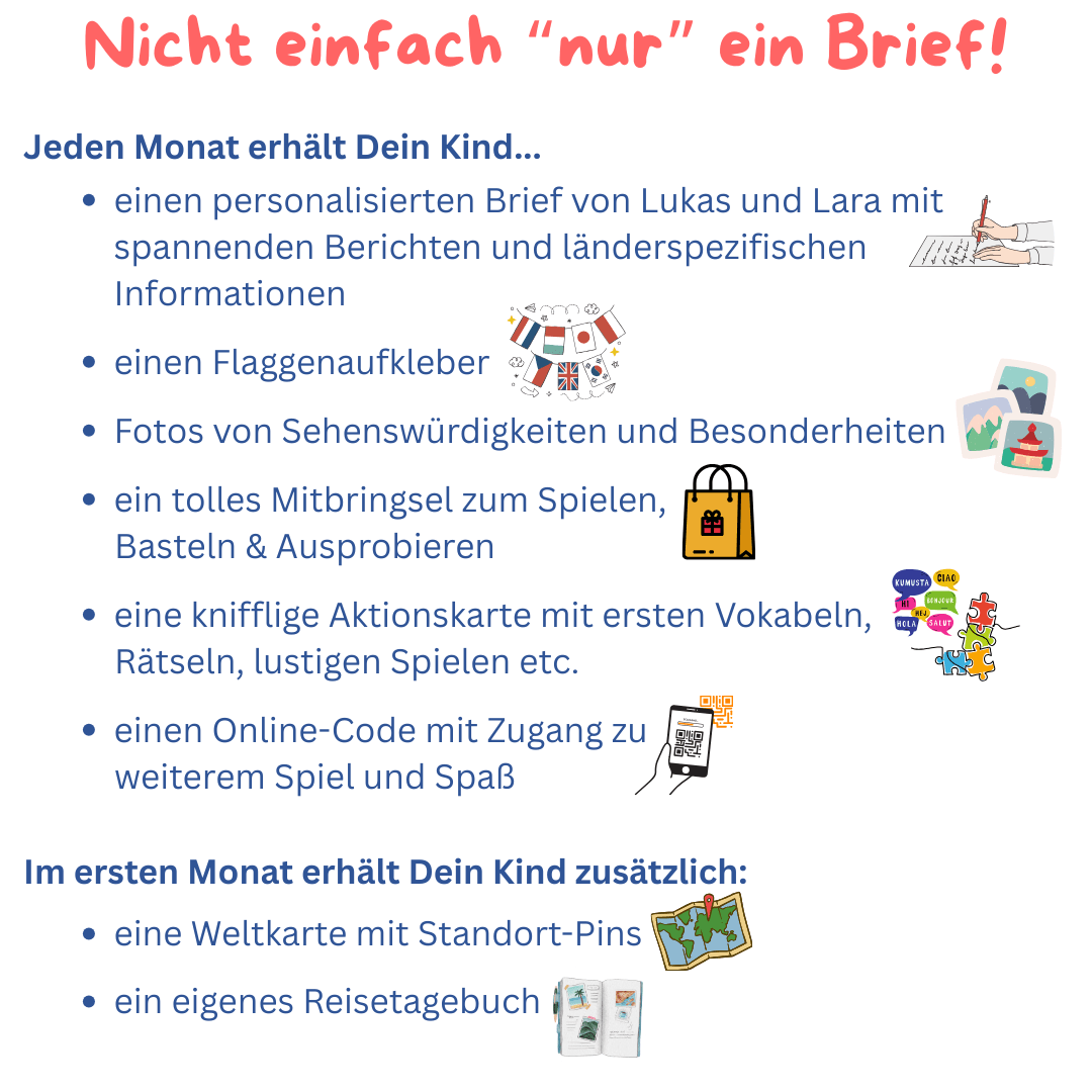 12-Monats-Weltreise - Lukas und Lara auf Tour